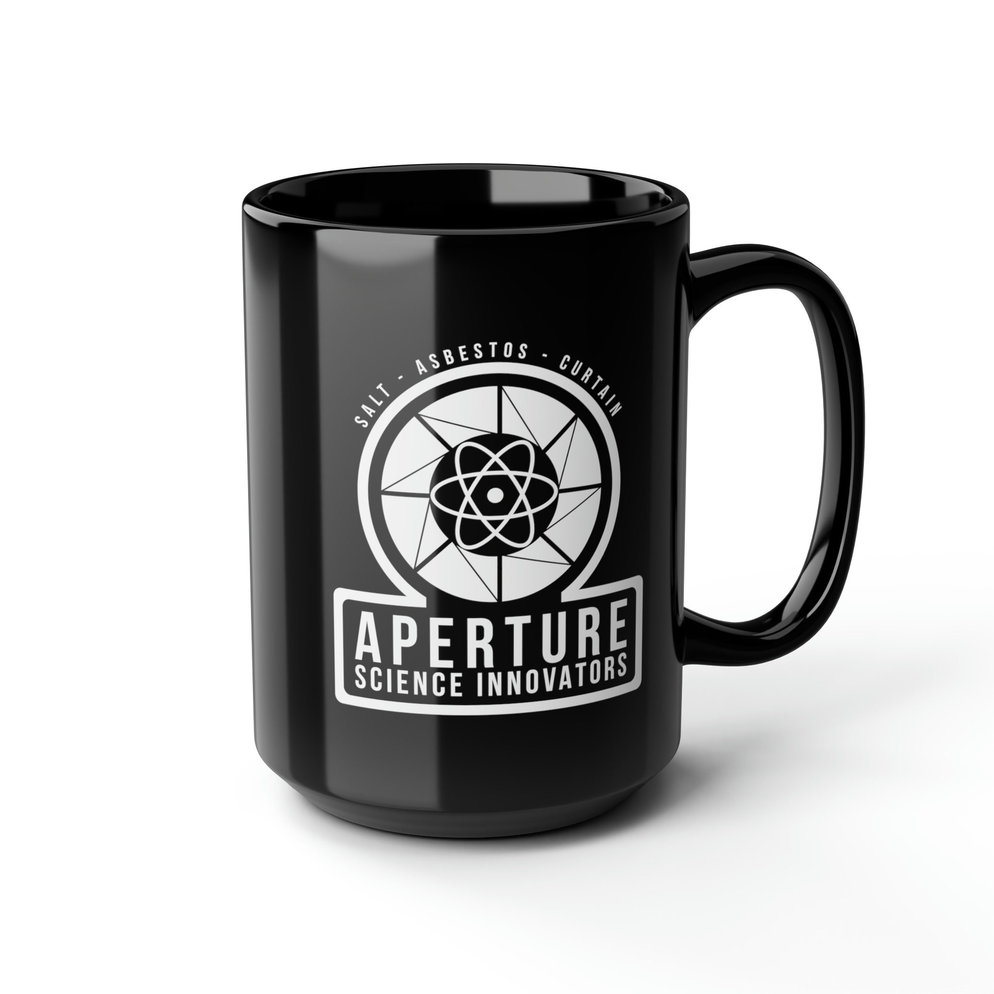 Aperture Science Innovators Mug, Aperture Science Logo Cup, Video Gamer ...