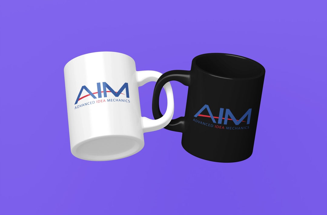 AIM Mug, Advanced Idea Mechanics Logo Mug, Movie Mug, Ceramic Coffee ...
