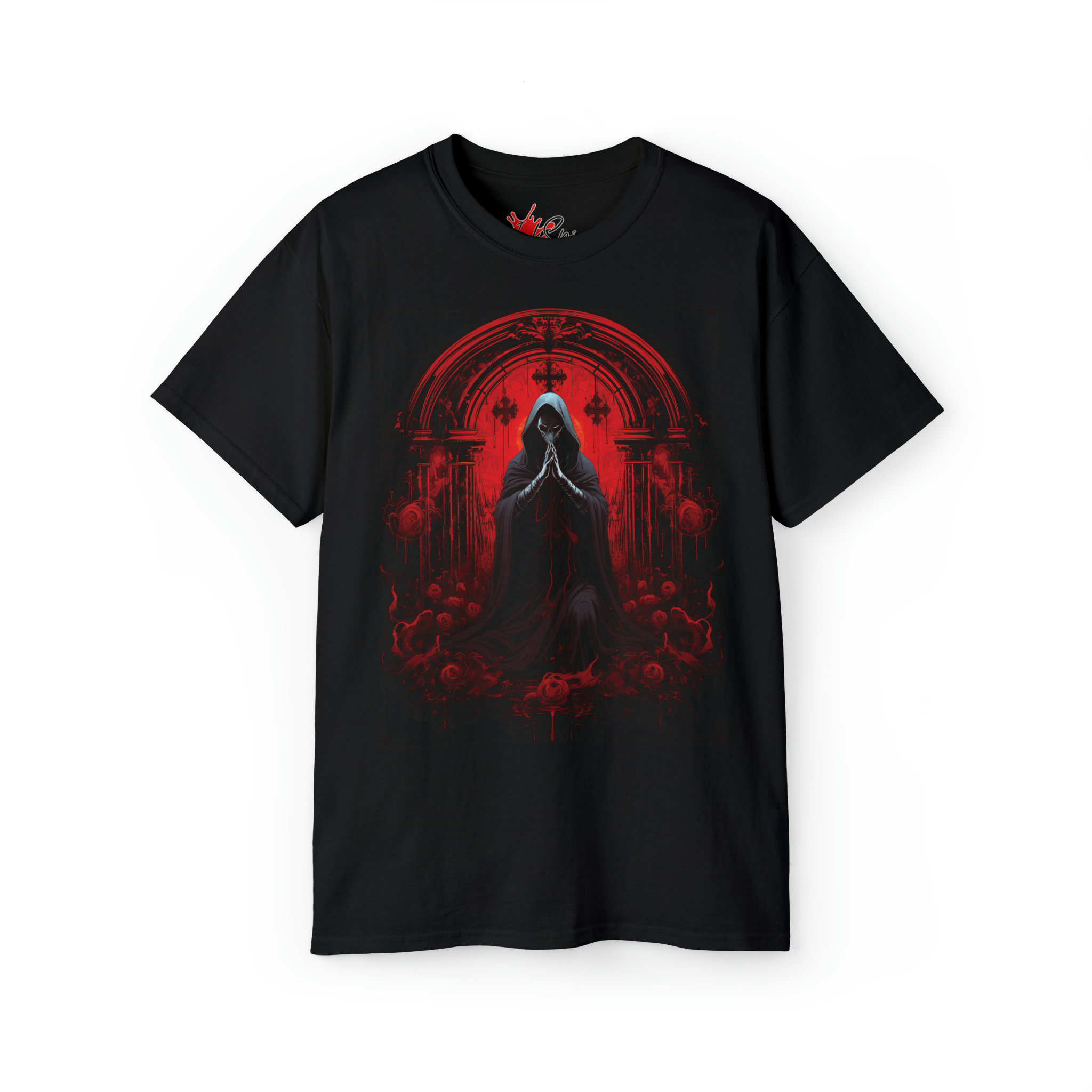 Dark Priest Praying Unisex Goth T-shirt - Etsy