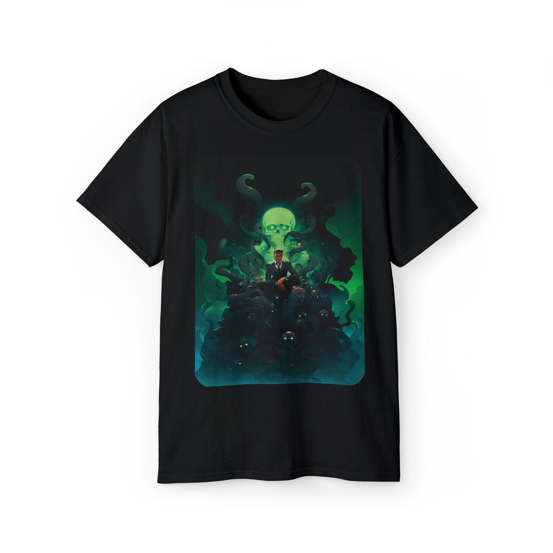 Cosmic Horror Necromancer With Undead Army Unisex T-shirt - Etsy