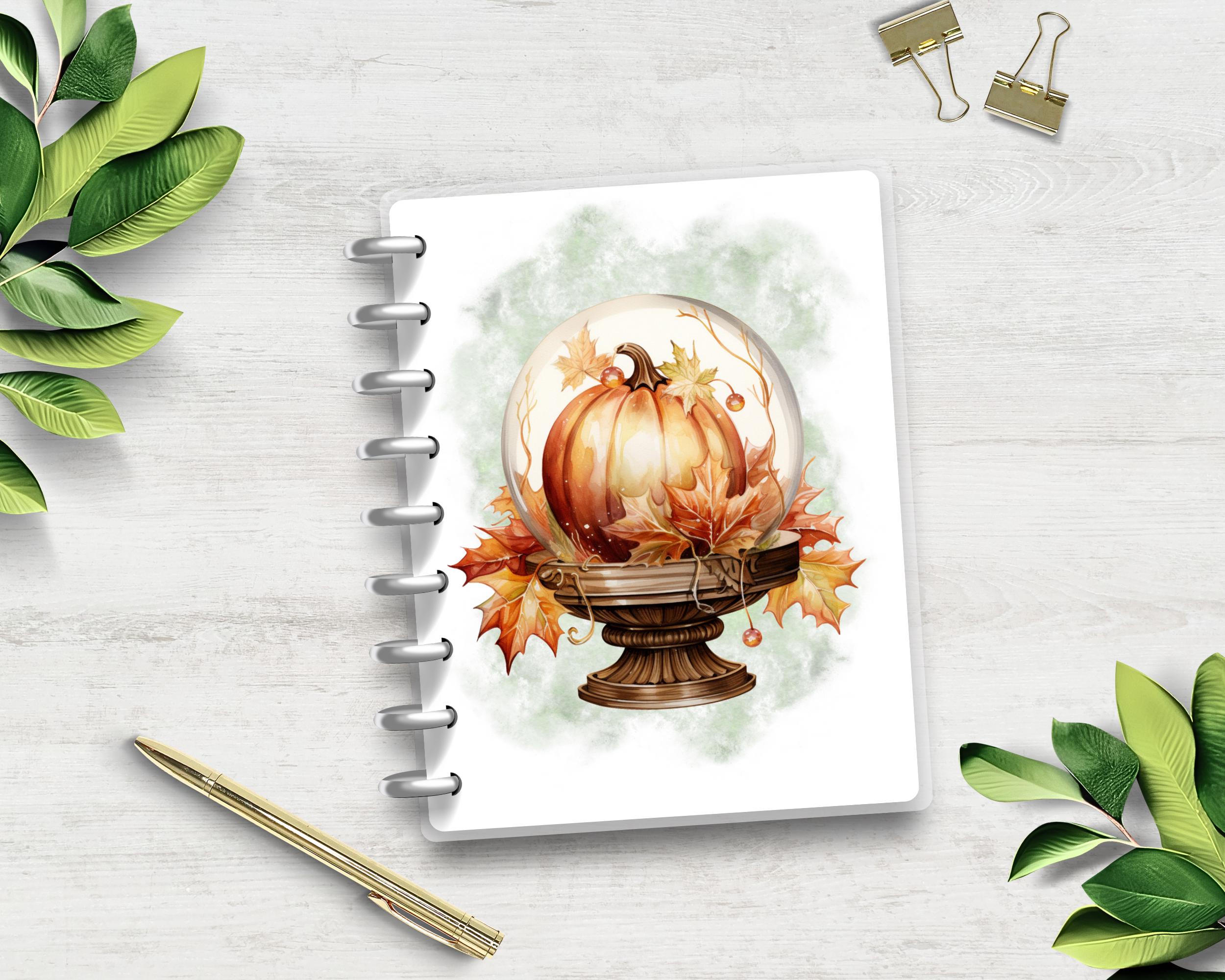 Fall is in the Air Planner Dashboard, Bookish Journal Dividers for Fall ...