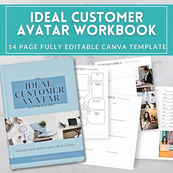 Customer Avatar Template - Etsy