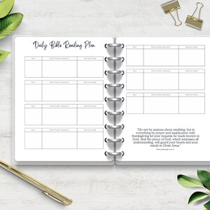 Daily Bible Study Planner Printable Instant Download Planner Pages ...