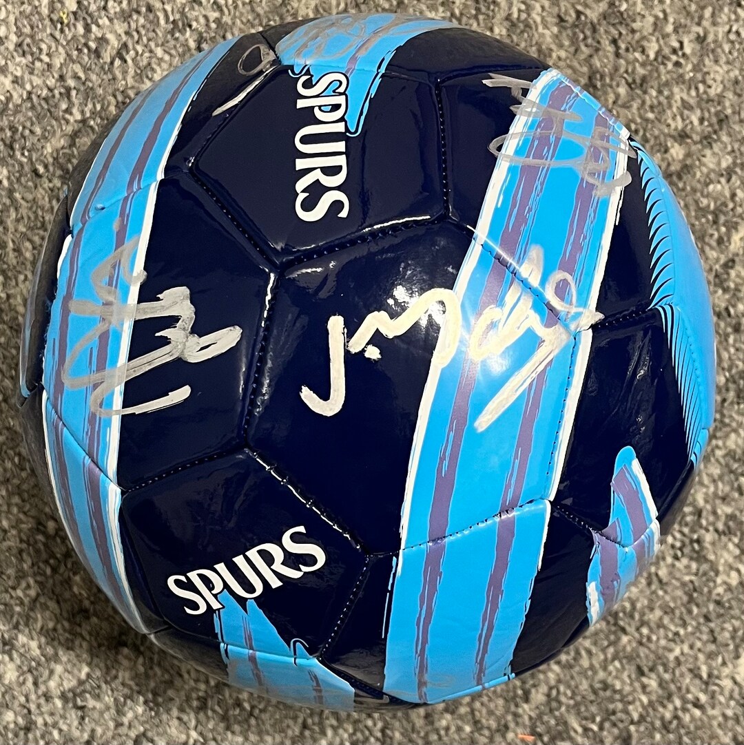 Tottenham Hotspur Spurs Squad Signed Size 5 Football 2023/2024 - Etsy