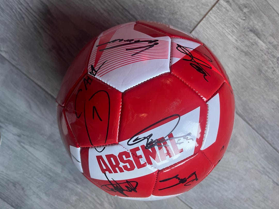 Arsenal Squad Signed Football 2024/25 Comes With Certificate of ...