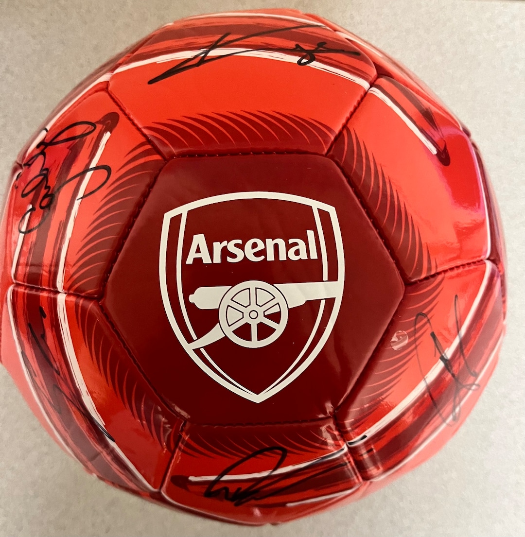 Arsenal Squad Signed Football 2024/25 Comes With Certificate of ...