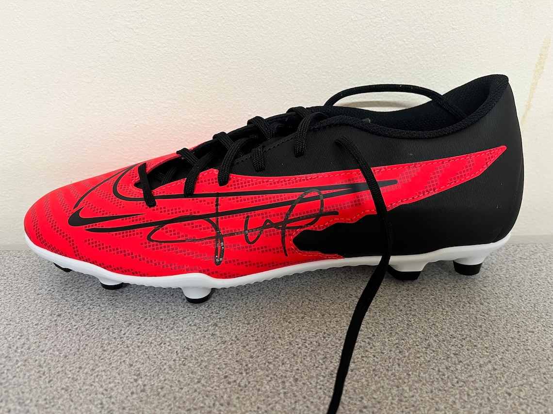 Kylian Mbappe PSG Real Madrid France Signed Football Boot With ...