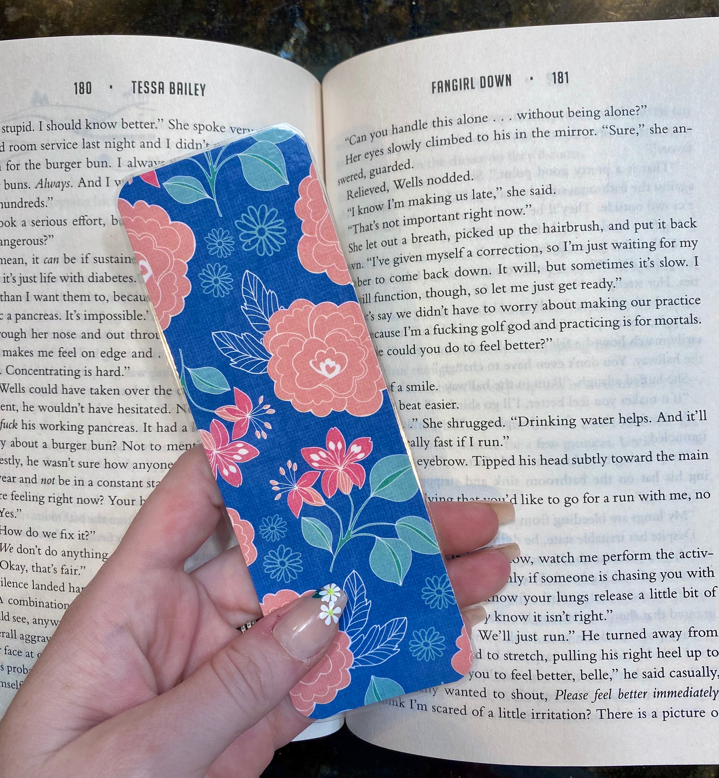 Fun Floral Laminated Bookmark Collection Patterned Paper Bookmarks ...