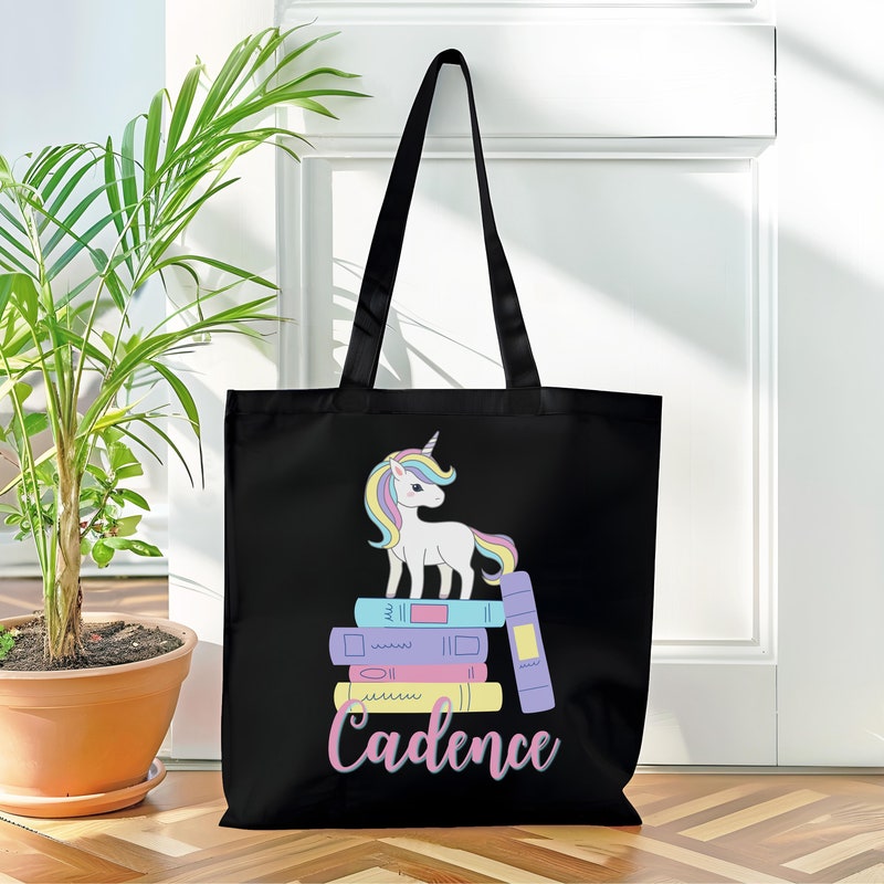 Kids Library Bag Unicorn - Etsy