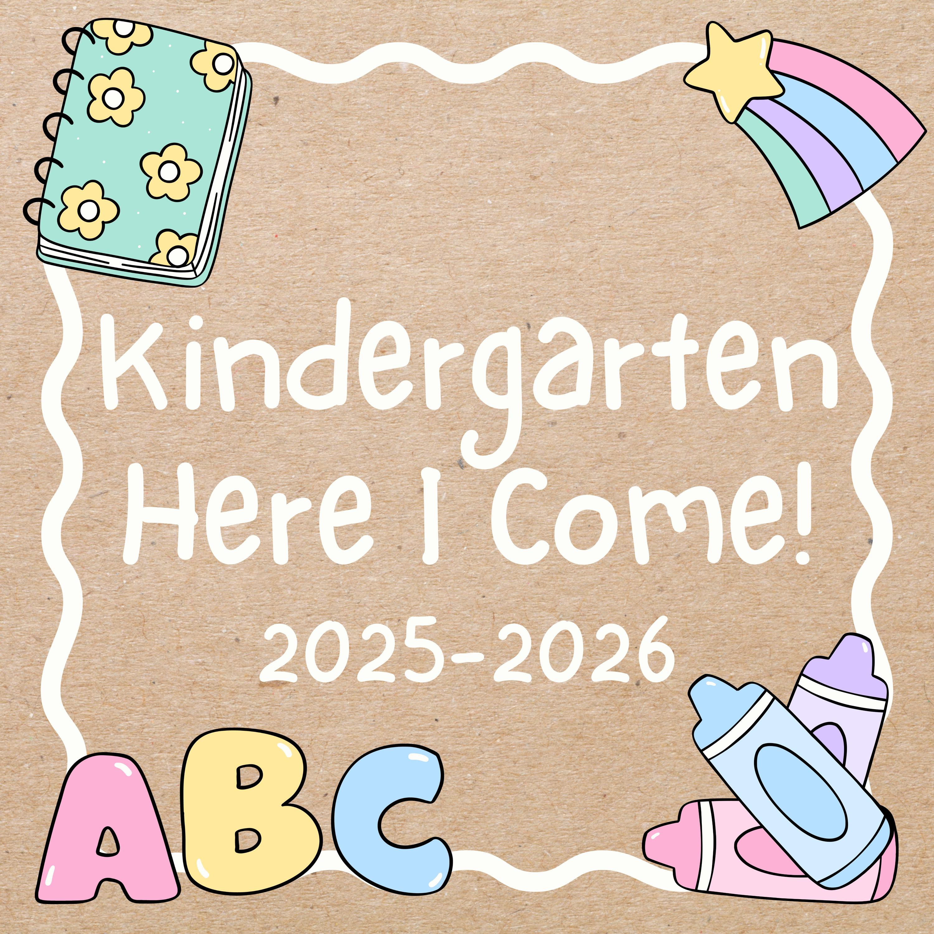 Custom Hand Painted Back to School Banner, First Day of School Mini ...