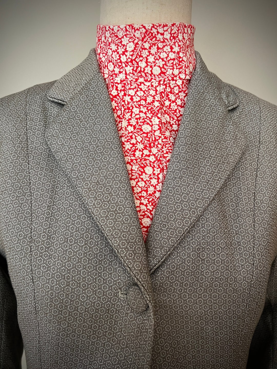 Hunt Dickie | Ratcatcher English Western Equestrian Shirt | Red Floral ...