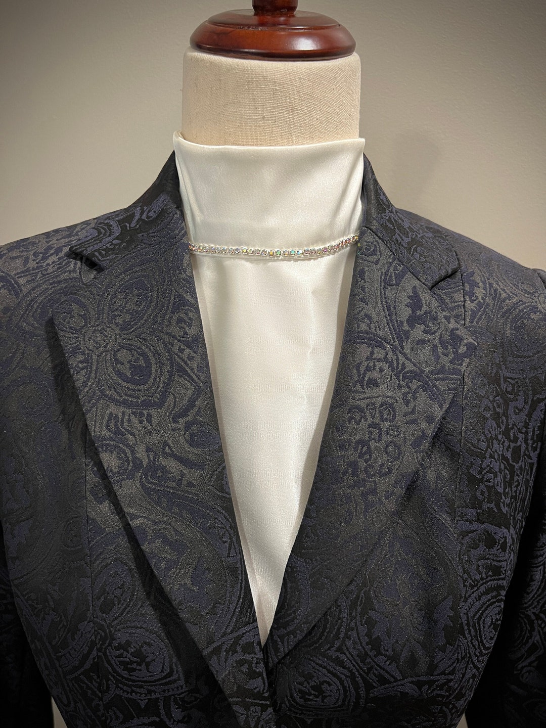 Hunt Dickie Ratcatcher English Western Equestrian Shirt Bling Sparkle ...