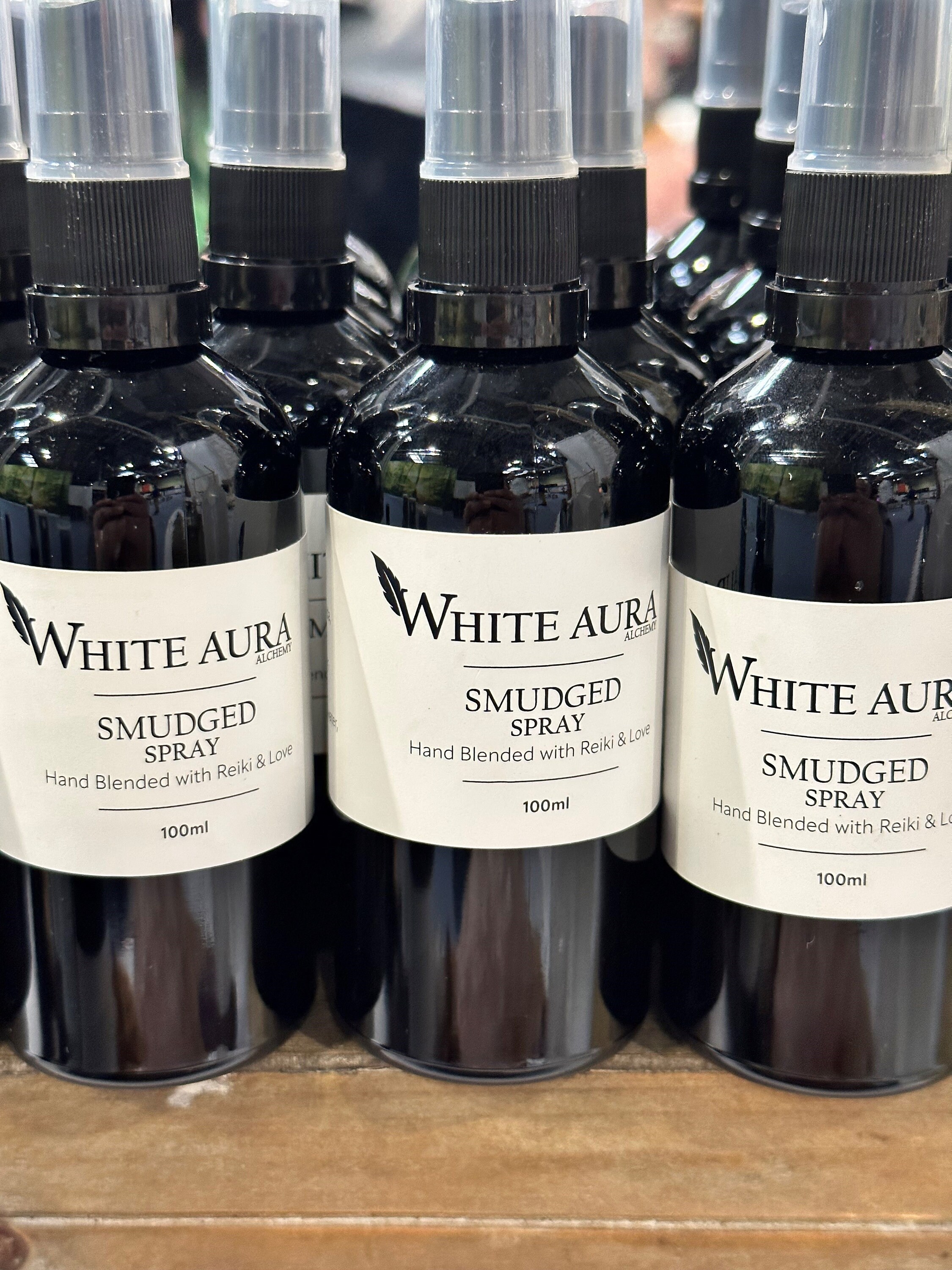 Smudged Spray Ll Smokeless Cleansing Spray Ll Reiki Charged Ll Crystal ...