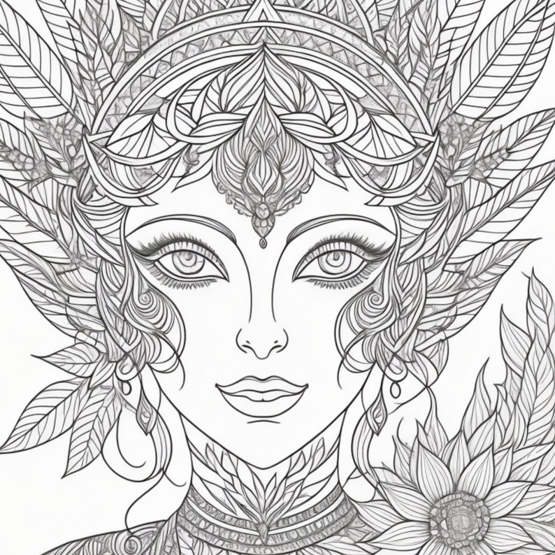 17 Pack- Stress Relief Coloring Pages- Digital Print Download - Etsy