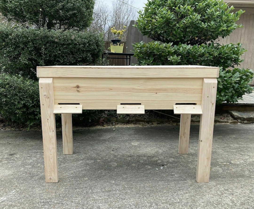 Handcrafted Long Langstroth Horizontal Bee Hive Beekeeping 31 Frame ...