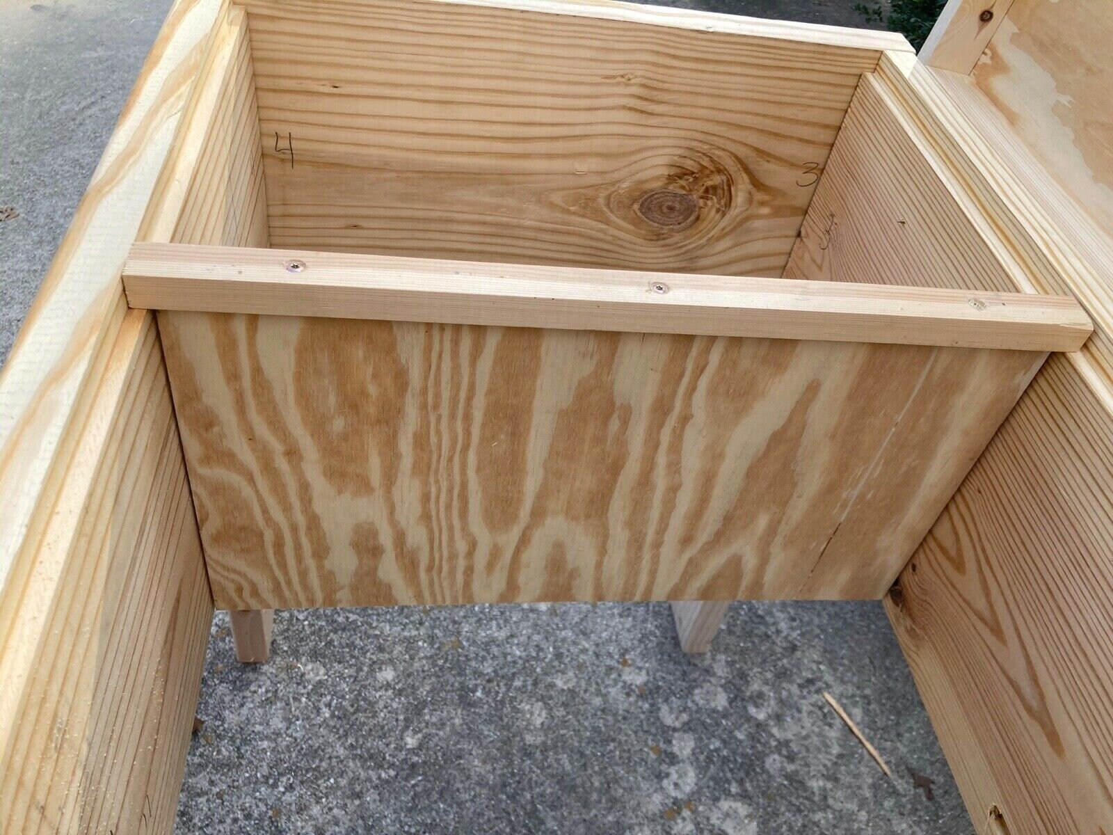 Handcrafted Long Langstroth Horizontal Bee Hive Beekeeping 31 Frame ...