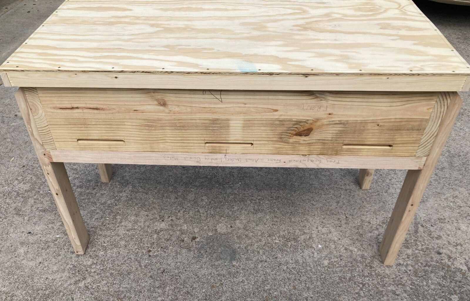 Handcrafted Long Langstroth Horizontal Bee Hive Beekeeping 31 Frame ...