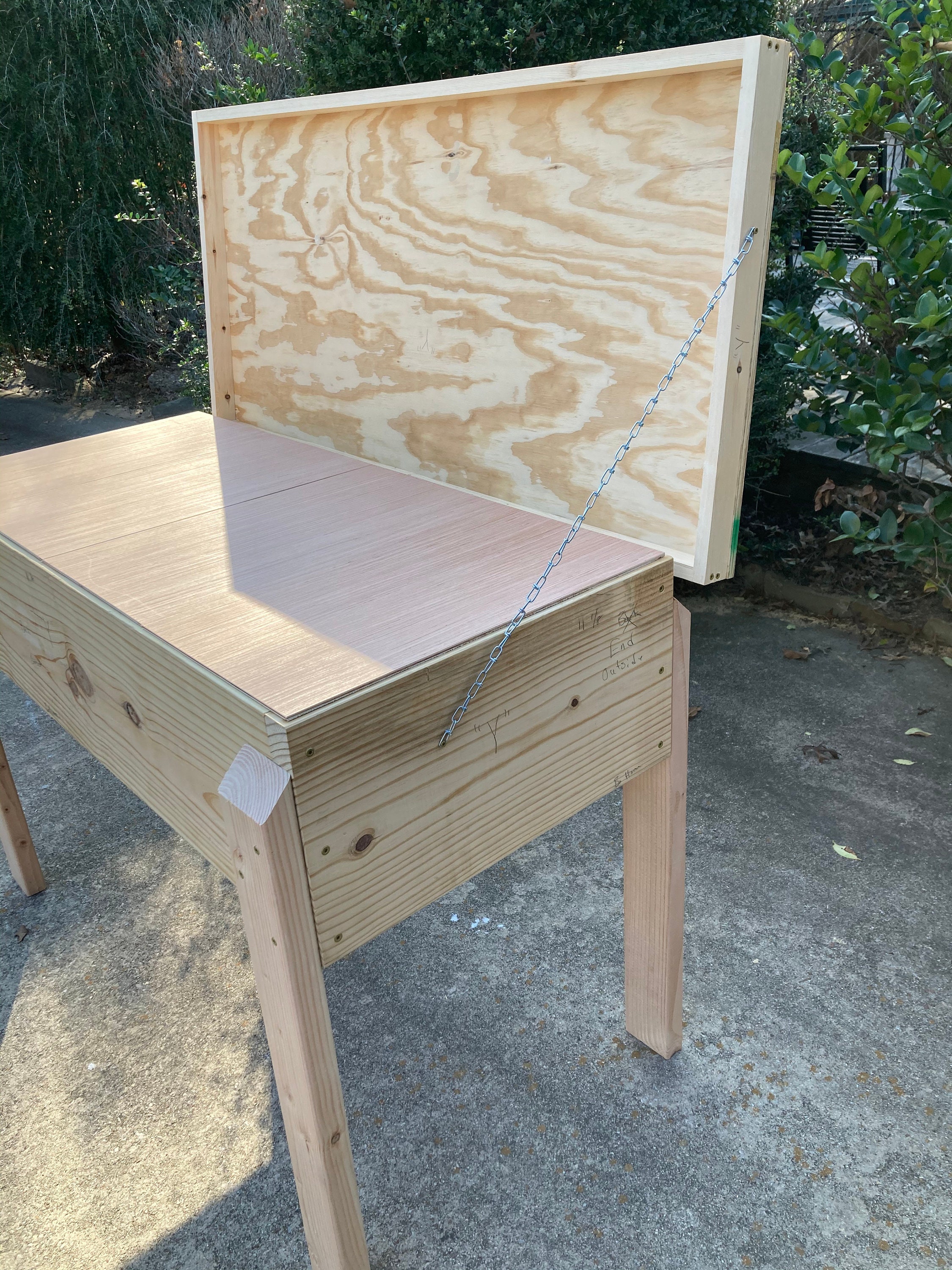 Handcrafted Long Langstroth Horizontal Bee Hive Beekeeping 31 Frame ...