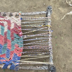 Wooden Old Look Solid Wood Rajasthani Villagers Charpai for Home,living ...