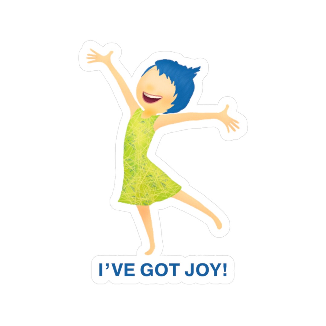 Joy I've Got Joy Inside Out Water Resistant Sticker - Etsy