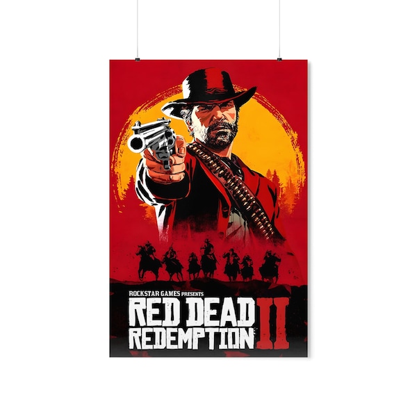 Red Dead Redemption Ii Poster - Etsy