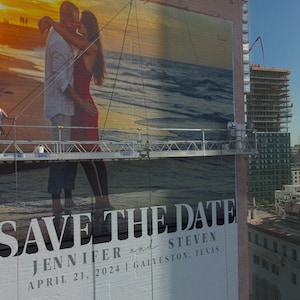 Save the Date Billboard Animations for Twitter, Instagram, Facebook and ...