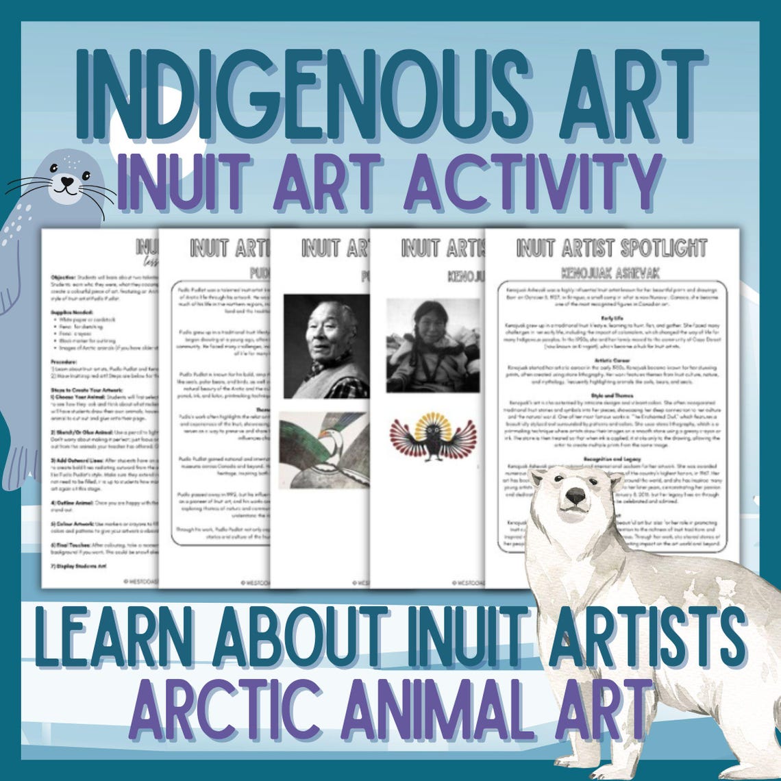 Indigenous Art Canada, Inuit Art Project, Indigenous Education ...