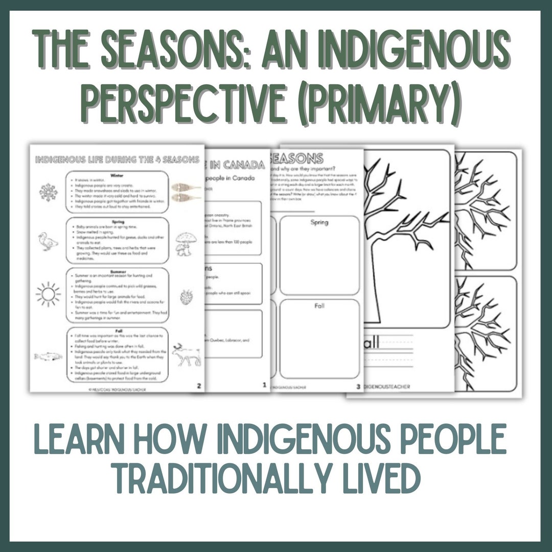Indigenous Seasons, Indigenous Education, Learn First Nations Culture ...