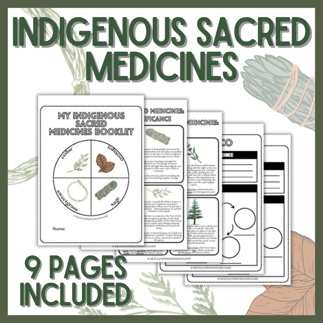 Sacred Medicines Lesson, Plant Lifecycle, Outdoor Education Lesson Plan ...