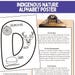 Alphabet Posters - Nature Classroom Decor - Classroom ABC Posters ...