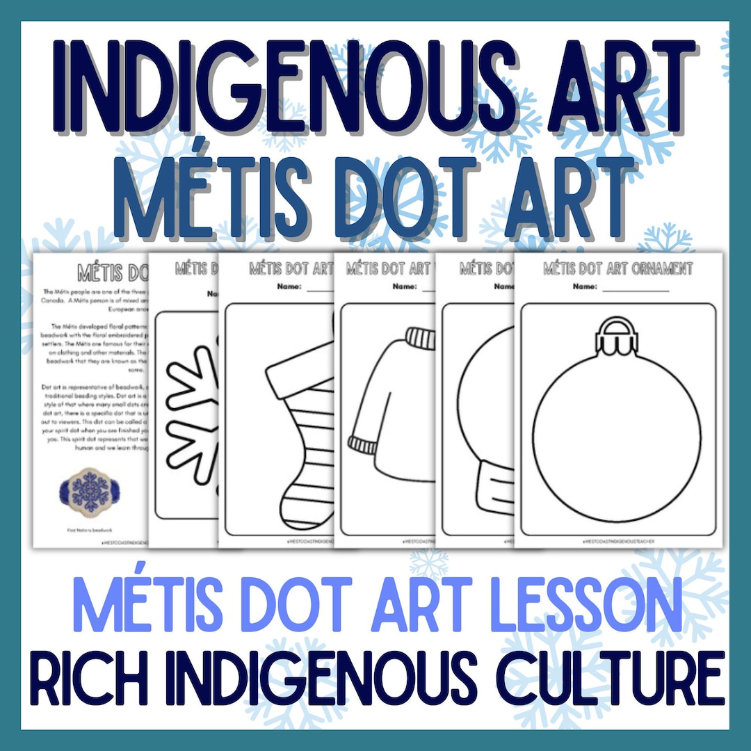 Indigenous Art Canada, Métis Dot Art, Indigenous Education, Teacher ...