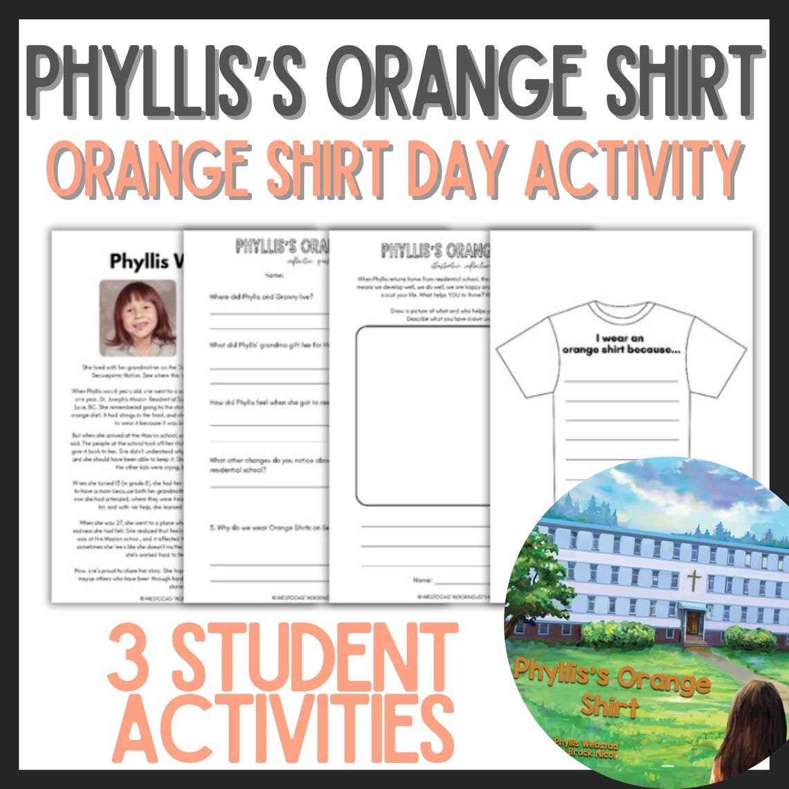 Orange Shirt Day Lesson, Residential School, Indigenous Education ...
