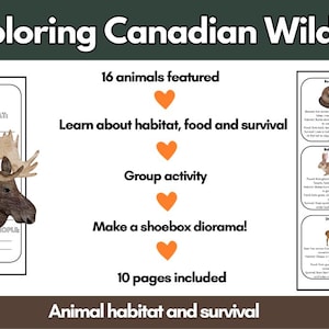 Canadian Wildlife, Habitat and Survival, Indigenous Education ...