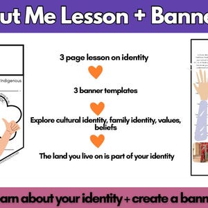 All About Me Banner Craft, Cultural Identity Activity, Land ...
