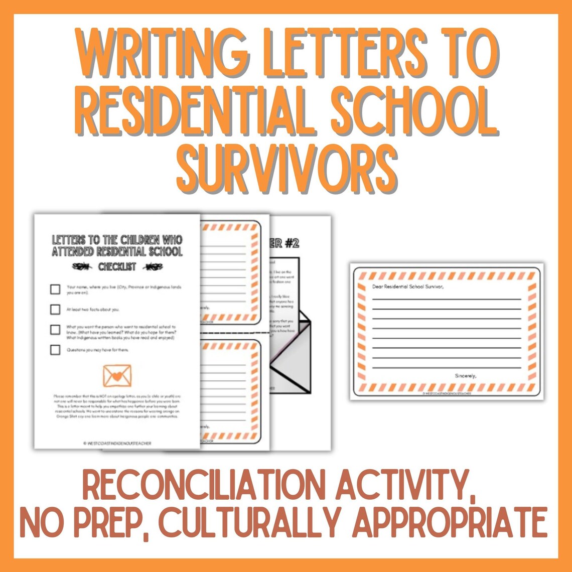 Orange Shirt Day Lesson, Indigenous Education, Elementary Education ...