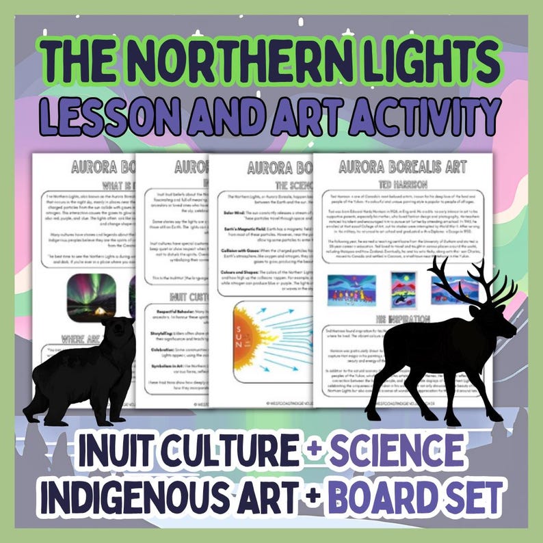 Northern Lights Lesson, Outdoor Education, Indigenous Education ...