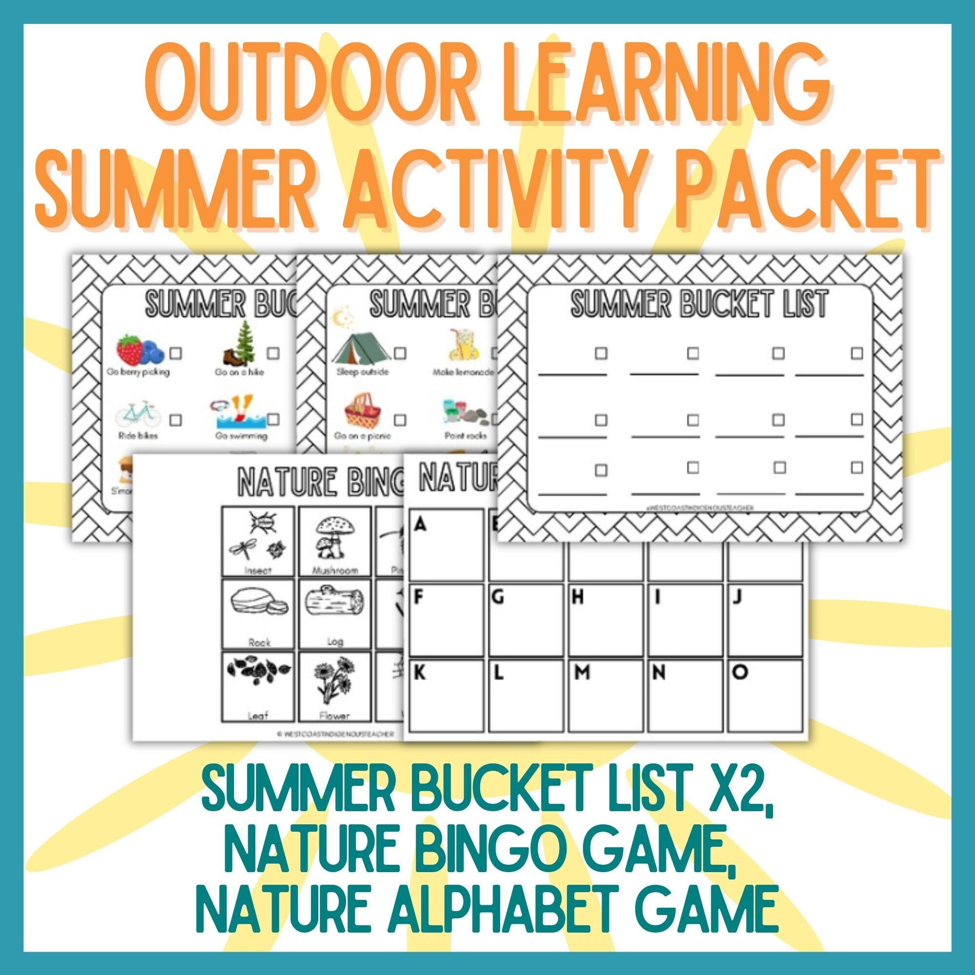 Summer Bucket List, Kids Activities, Outdoor Learning, Kids Summer Fun ...