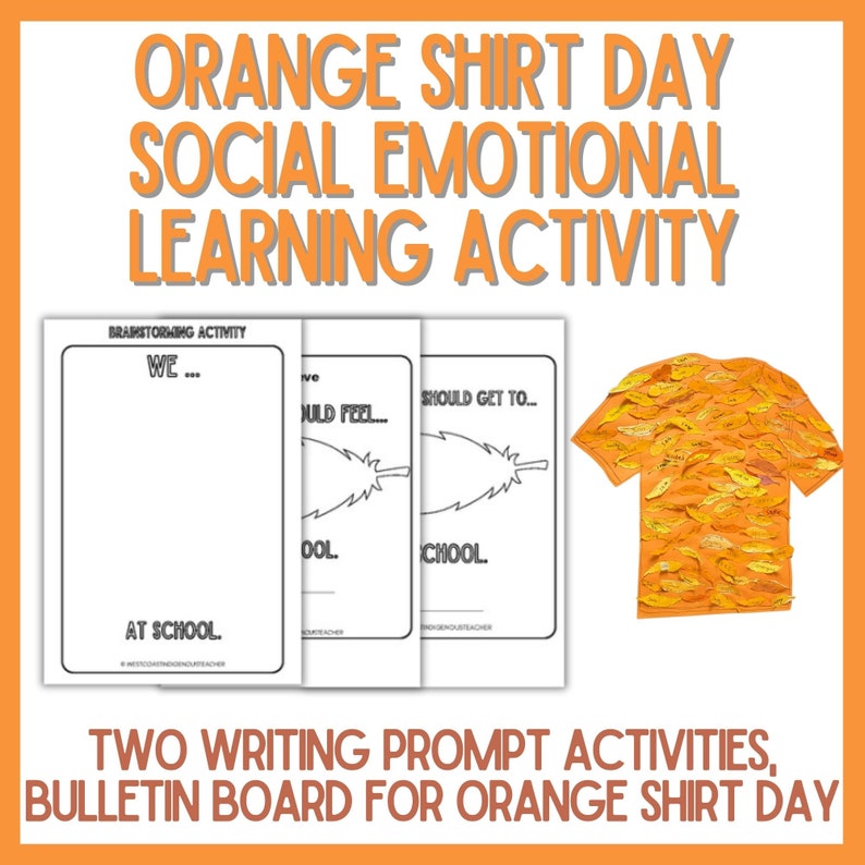 Orange Shirt Day Primary, Lesson Plan, Truth and Reconciliation ...
