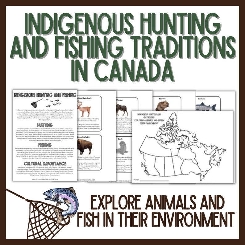Hunting and Fishing Lesson, Outdoor Education, Social Studies ...