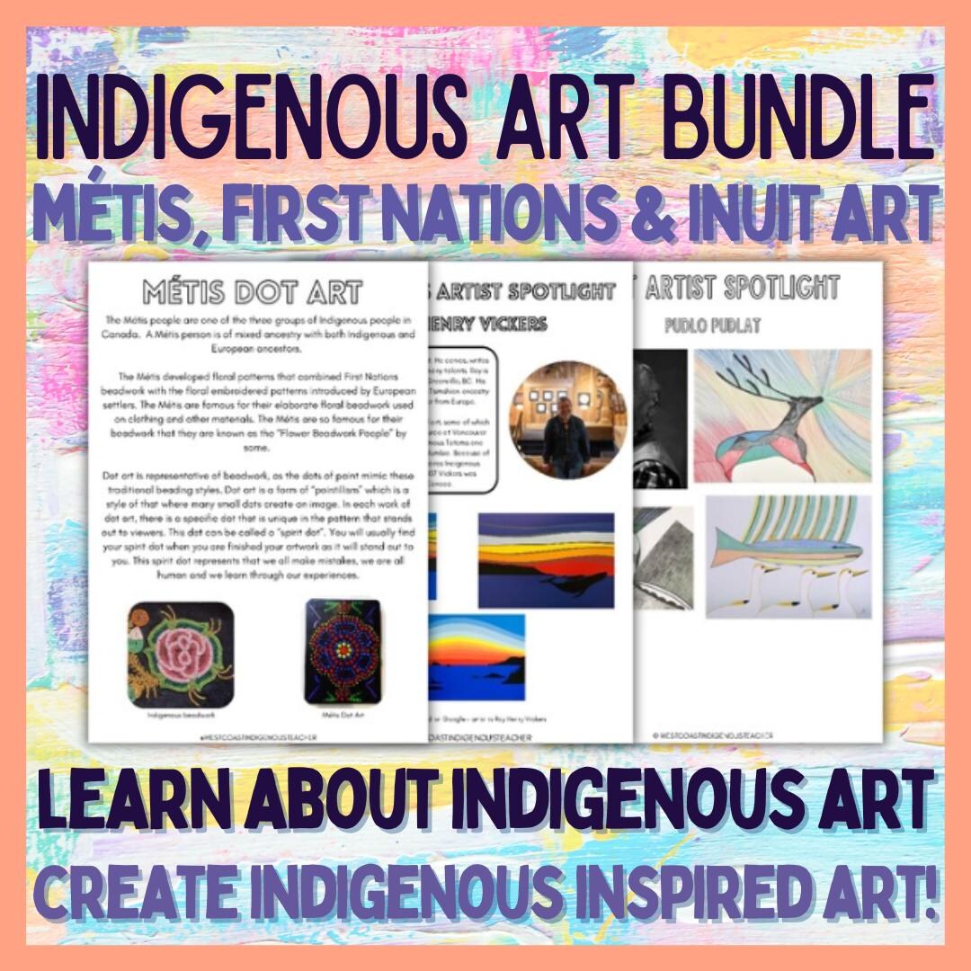 Indigenous Peoples Day Art BUNDLE, Indigenous Education, Indigenous ...