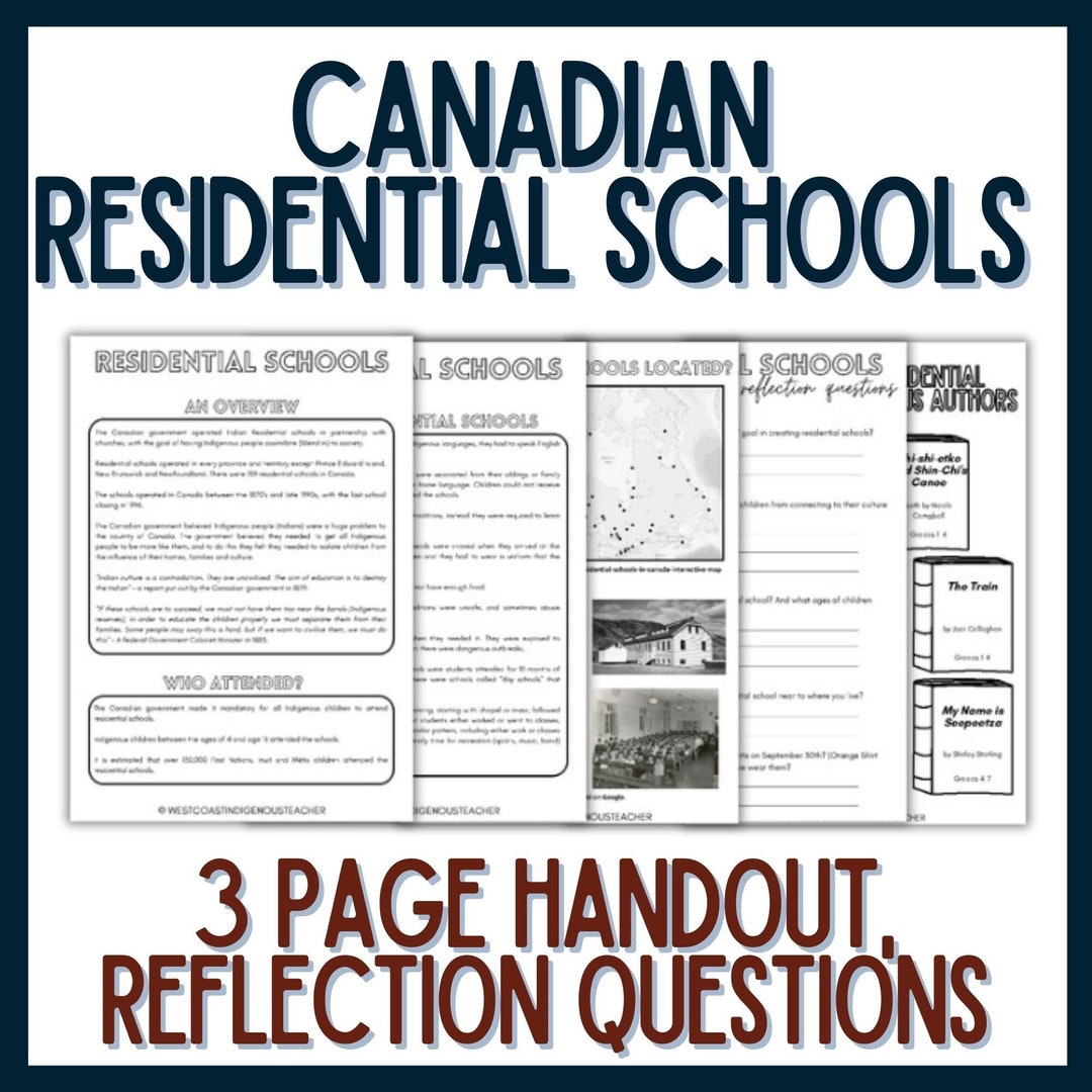 Residential Schools Lesson, Indigenous Education, Indigenous Canada ...