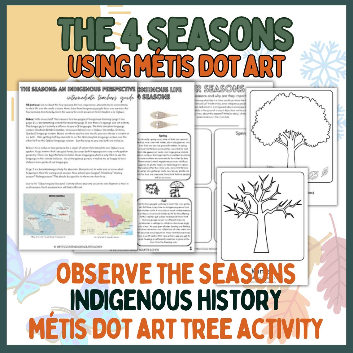 Indigenous Seasons Lesson, Social Studies, Indigenous Education ...