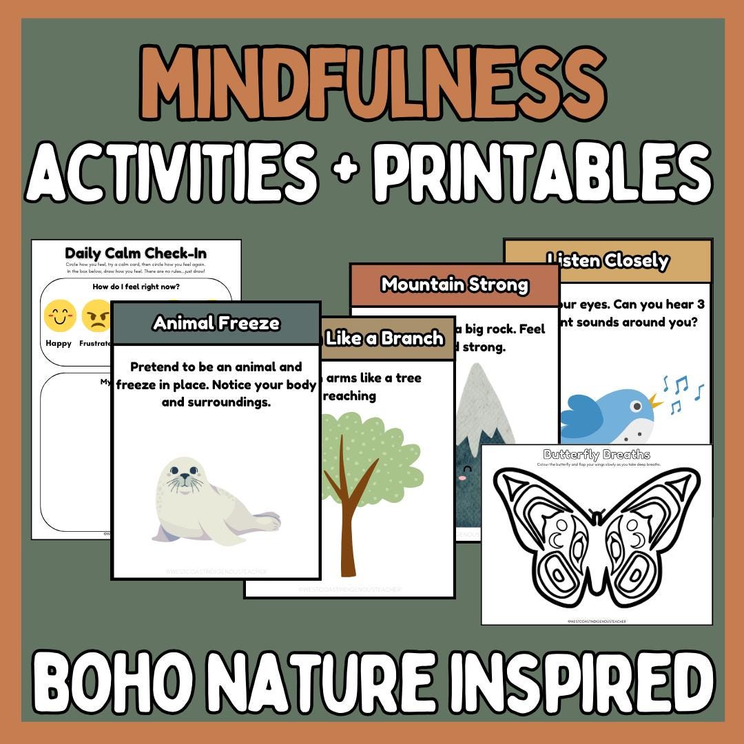 Mindfulness Activities - SEL Activities - Mindfulness Colouring - Calm ...