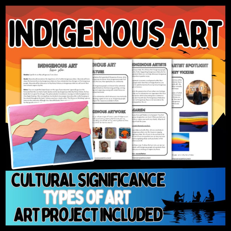 Indigenous Peoples Day Art BUNDLE, Indigenous Education, Indigenous ...