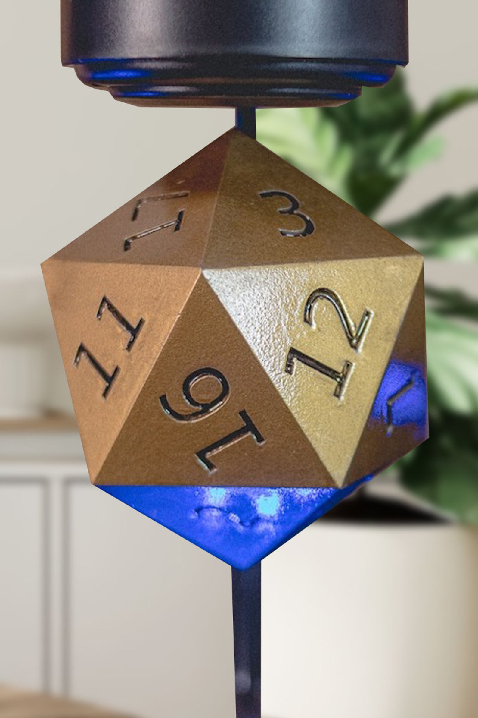 Large Floating D20 Magic Custom Dnd Dice 3D Printed Floating - Etsy