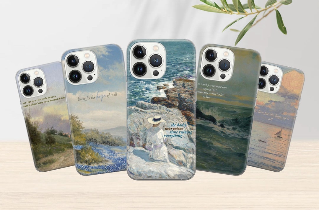 Taylor Art Phone Case Folklore August Lyrics Aesthetic Collage iPhone ...