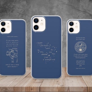 Taylor Midnights WCS BTTWS Lyrics Aesthetic Minimalist Phone Case ...