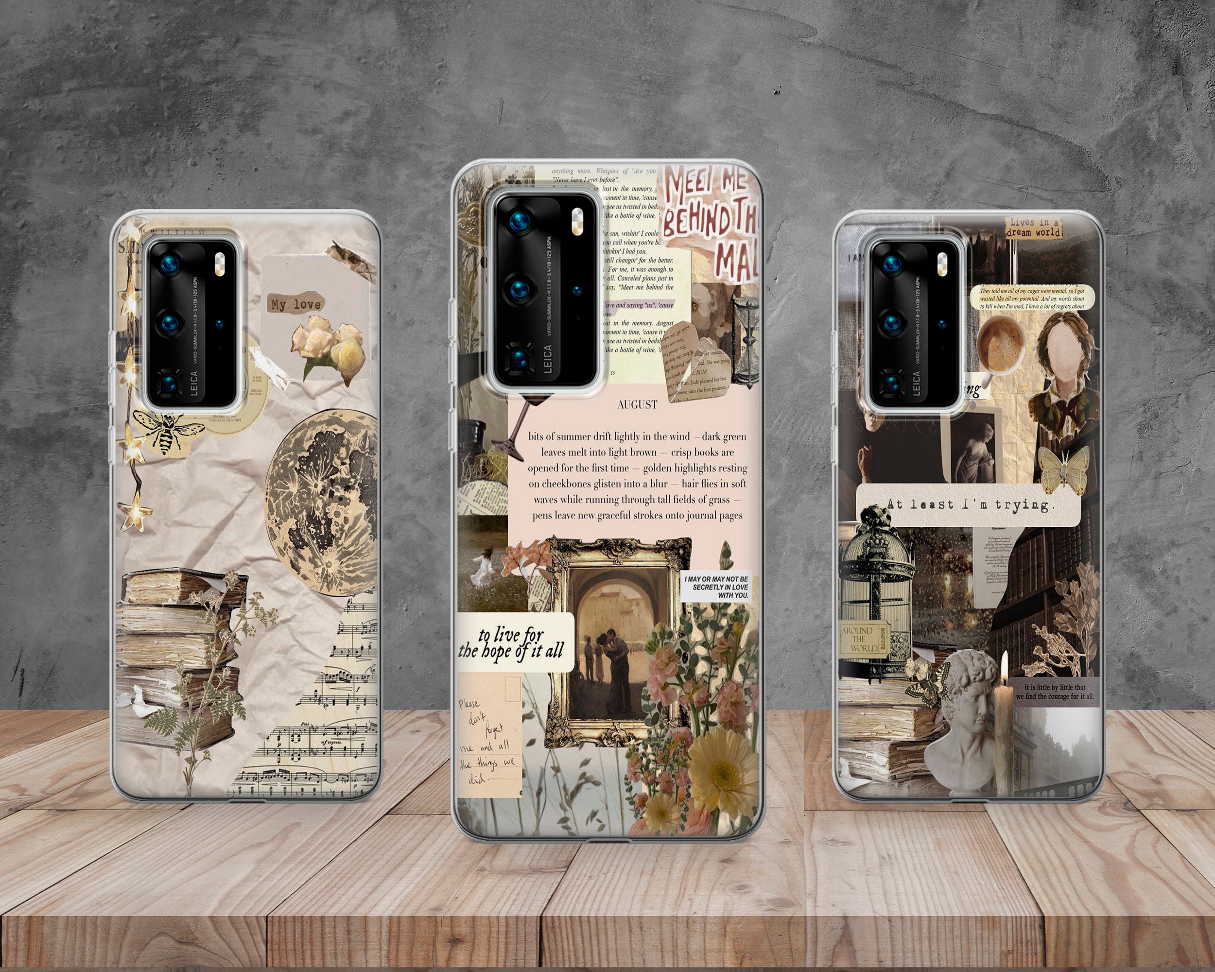Taylor Folklore Girls Aesthetic Collage Academia Lyrics Phone Case ...