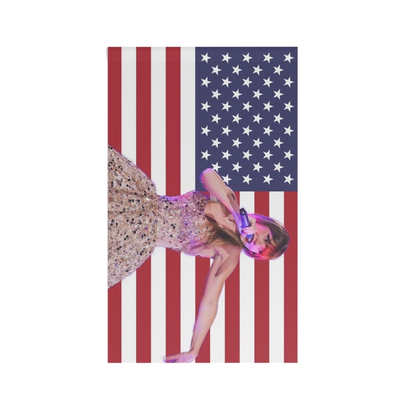 Taylor Swift American Flag House Banner - Etsy