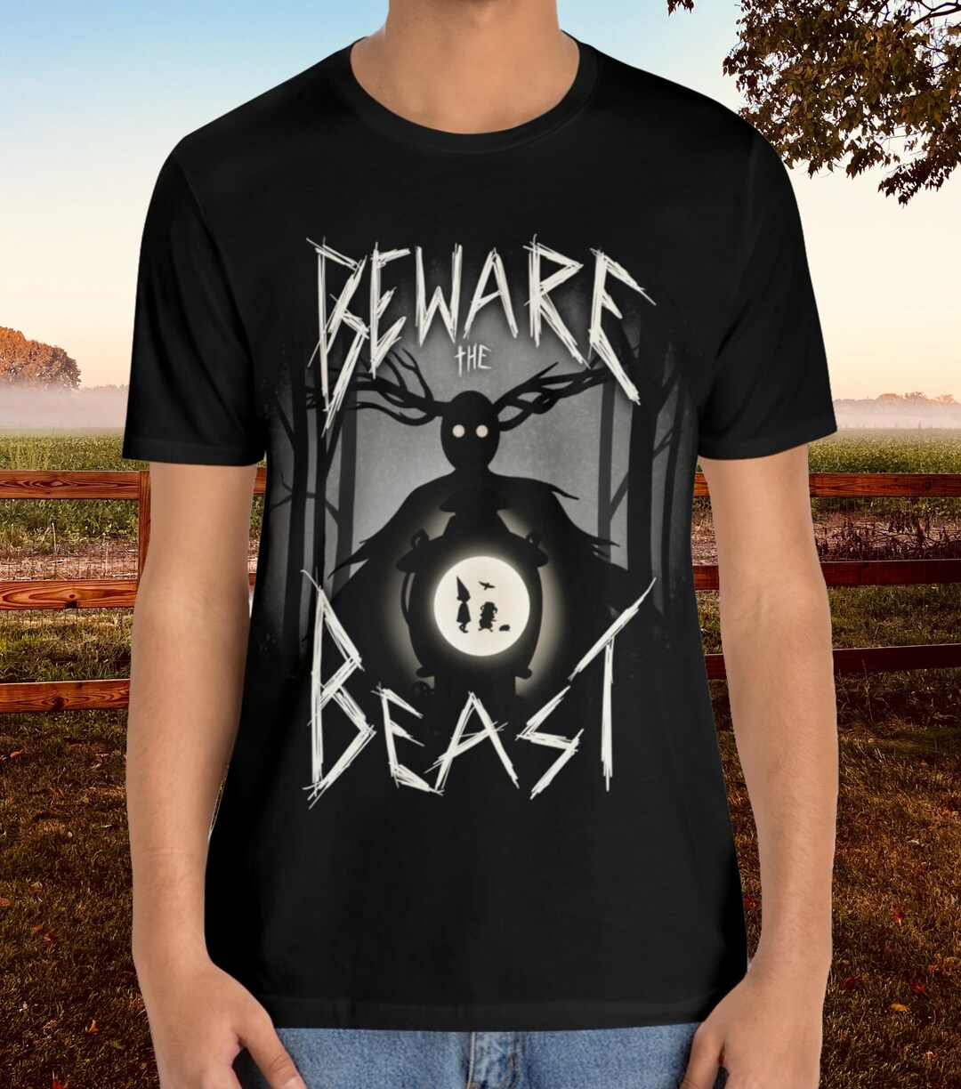Beware the Beast, Over the Garden Wall, Halloween Spooky Season Lover Shirt, Moody Dark ...
